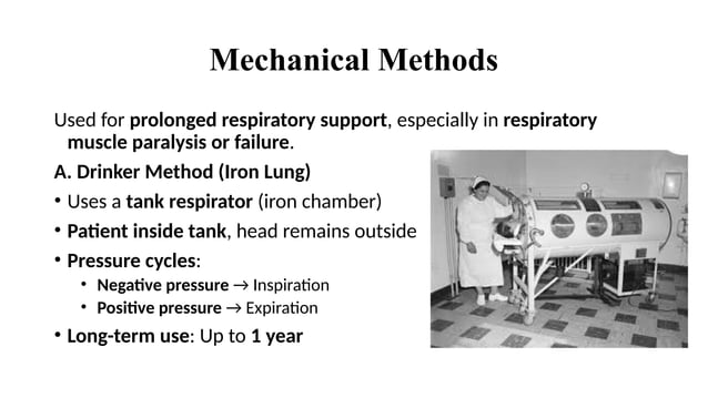 Understanding Artificial Respiration and its uses. | PPTX