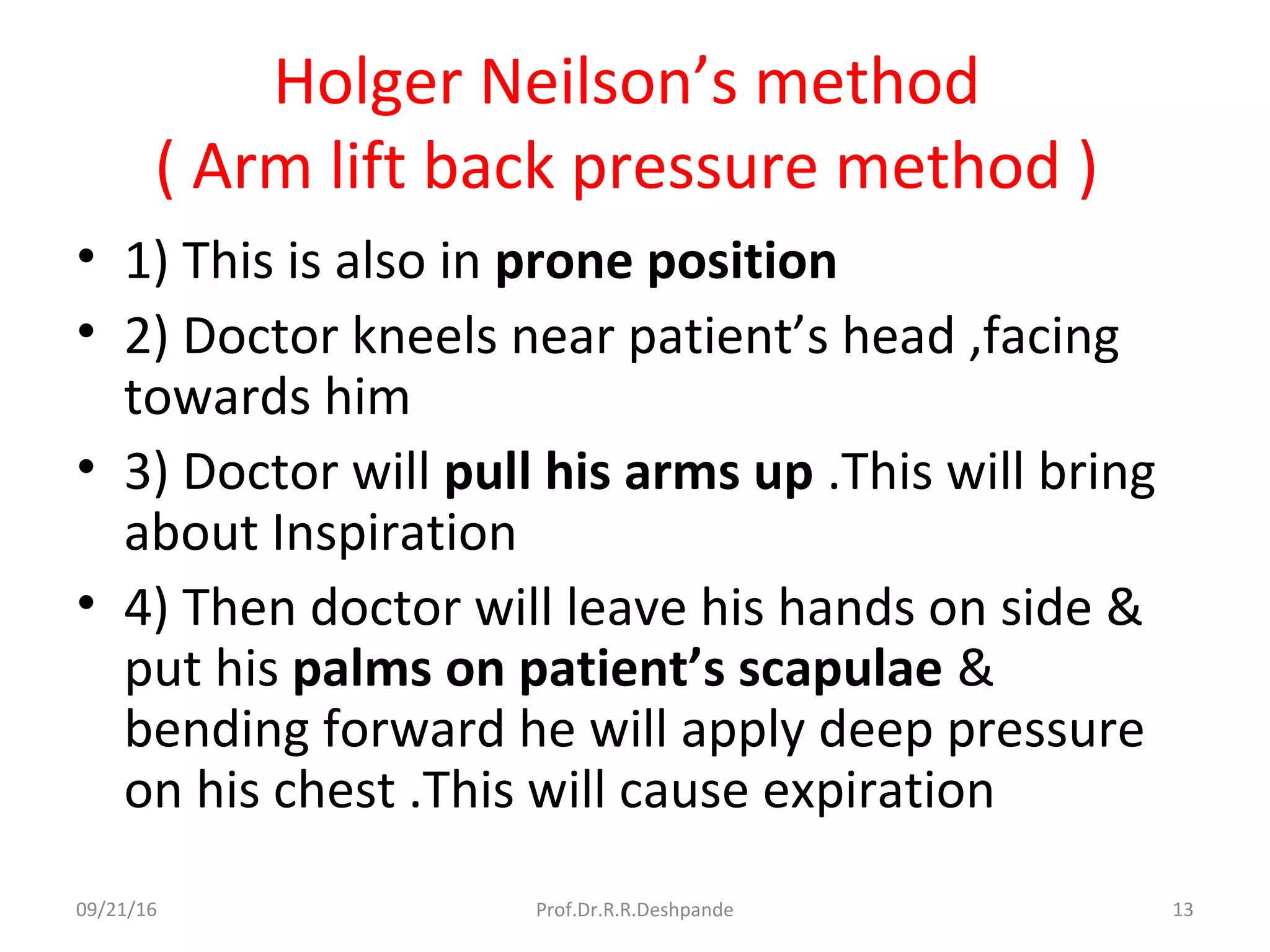 Artificial respiration | PPT