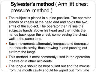 Artificialrespiration -ppt | PPTX