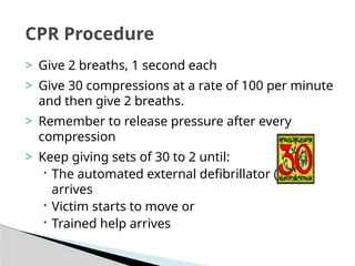 Artificial Respiration and CPR methods.pptx
