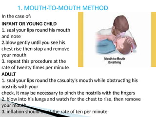 Artificial Respiration and CPR methods.pptx