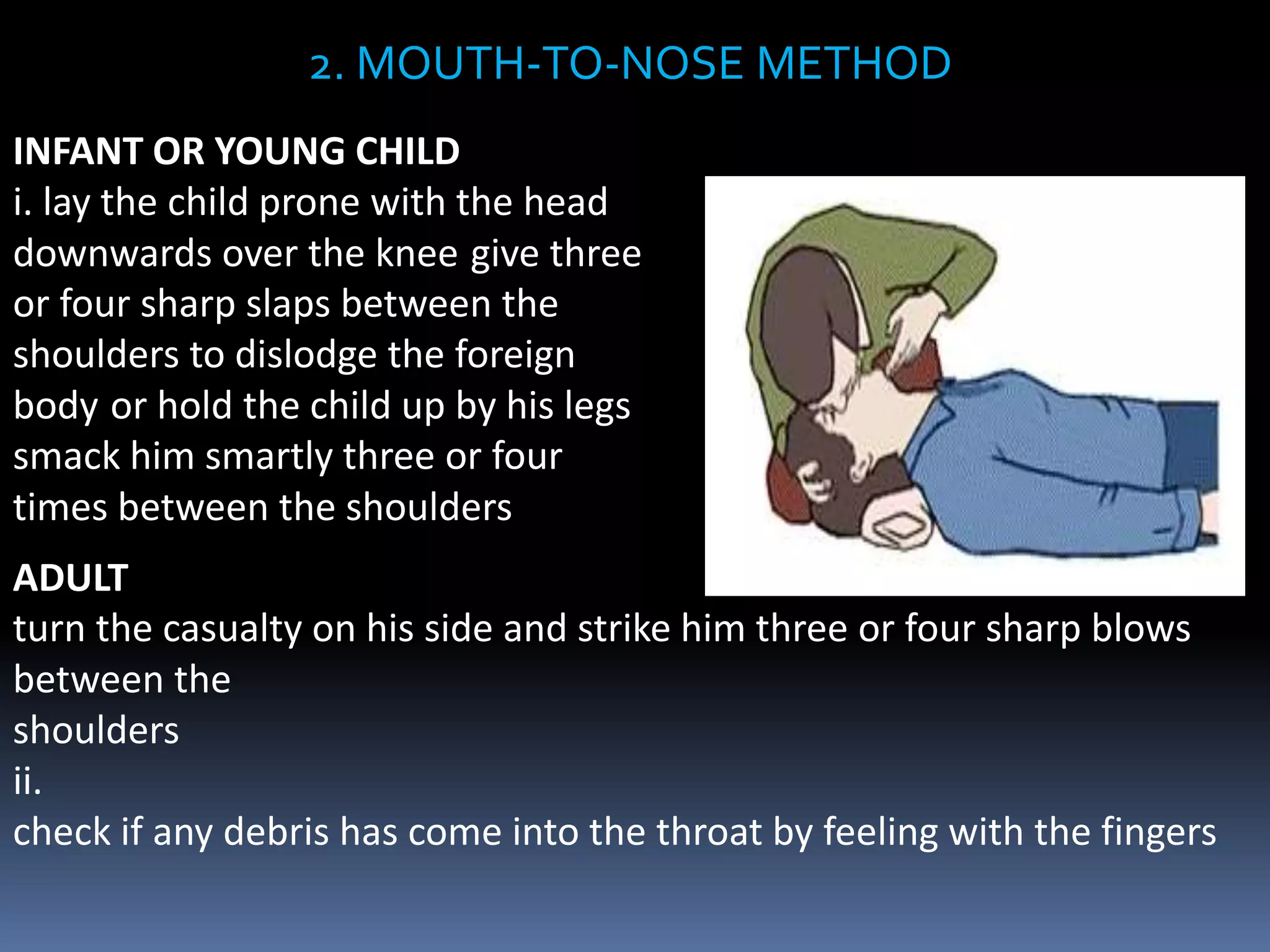 Artificial respiration and resuscitation methods | PPTX