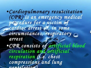 Artificial respiration by a.s.a.suvec | PPT