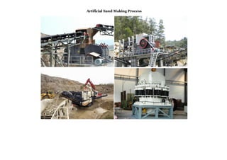 Artificial sand making process | PPT