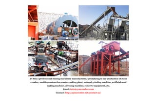 Artificial sand making process | PPT
