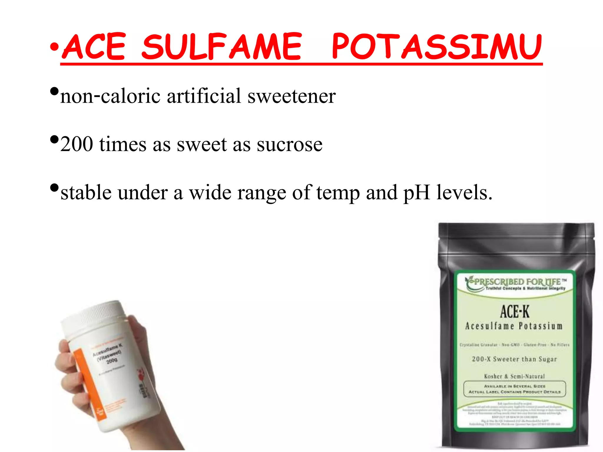 Novel Artificial sweeteners | PPTX