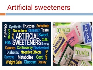 Artificial sweetners - types and stability.pdf