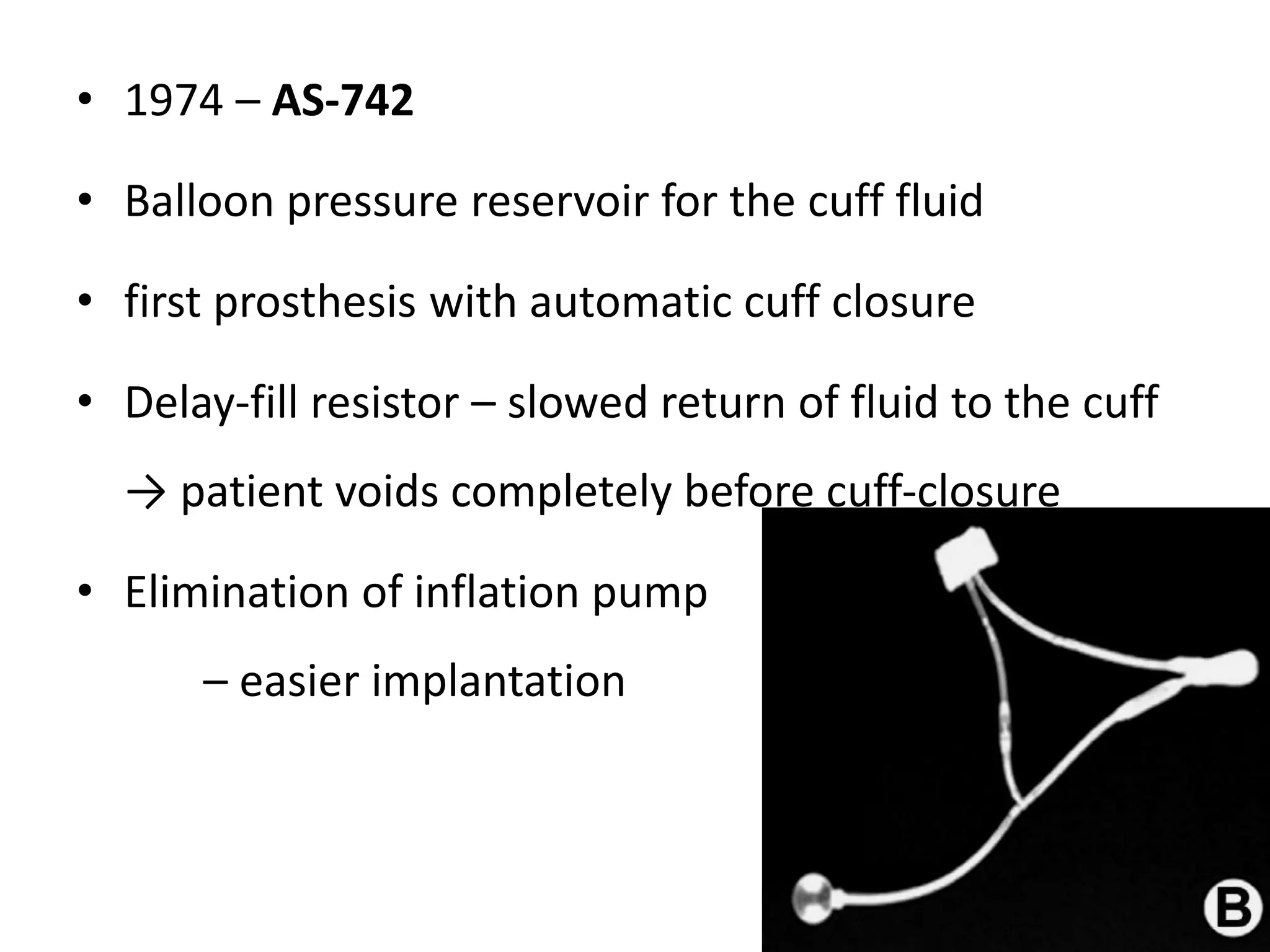 Artificial urinary sphincter - Operative | PPTX
