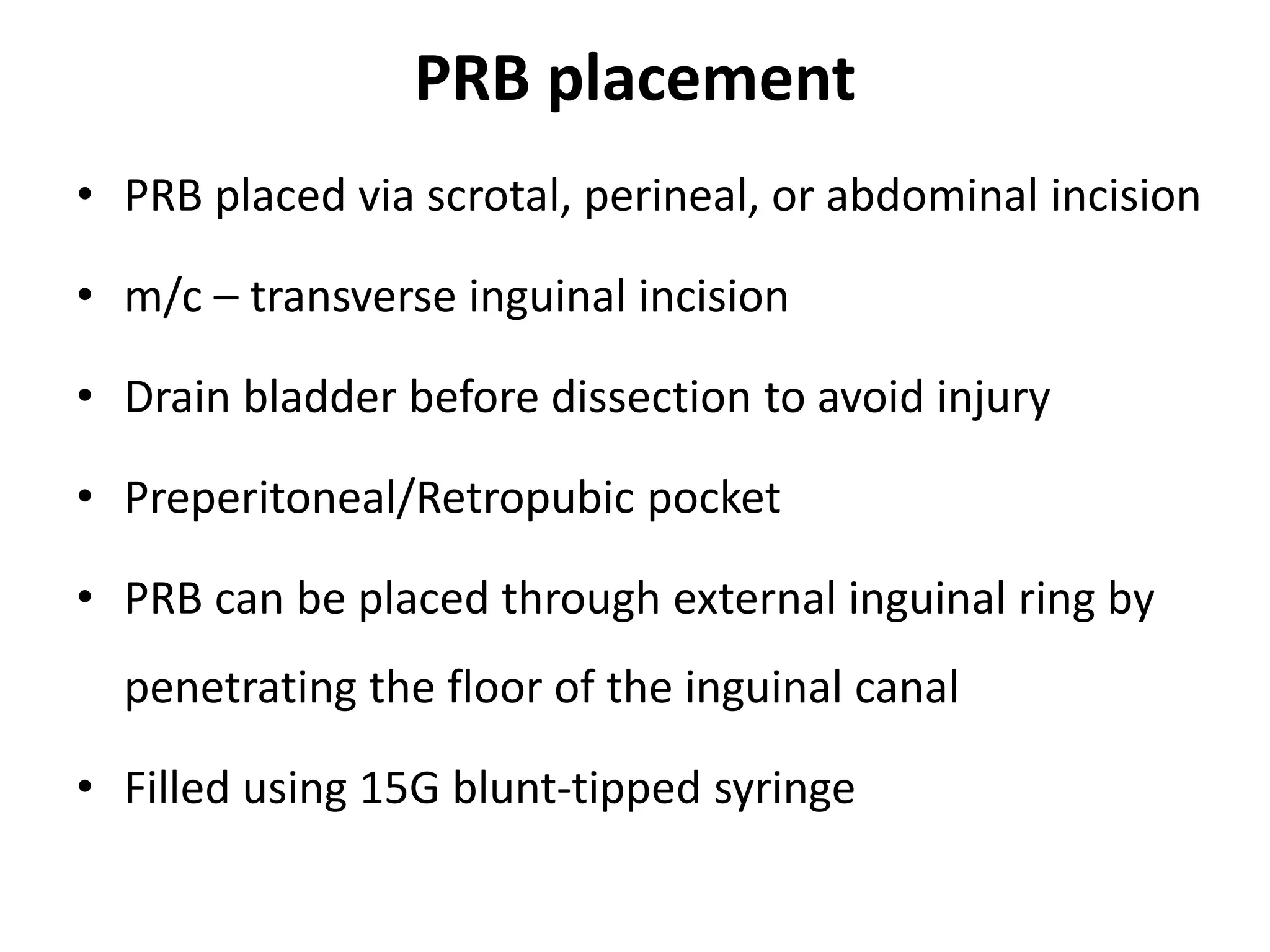Artificial urinary sphincter - Operative | PPTX