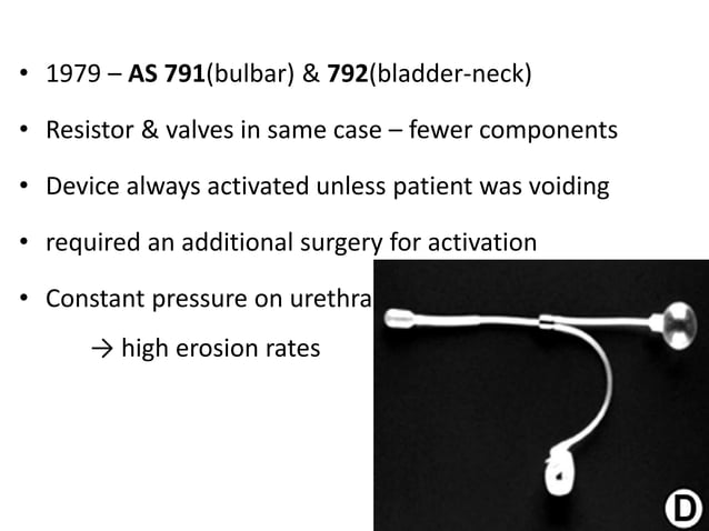 Artificial urinary sphincter - Operative | PPTX | Surgery | Medical Health