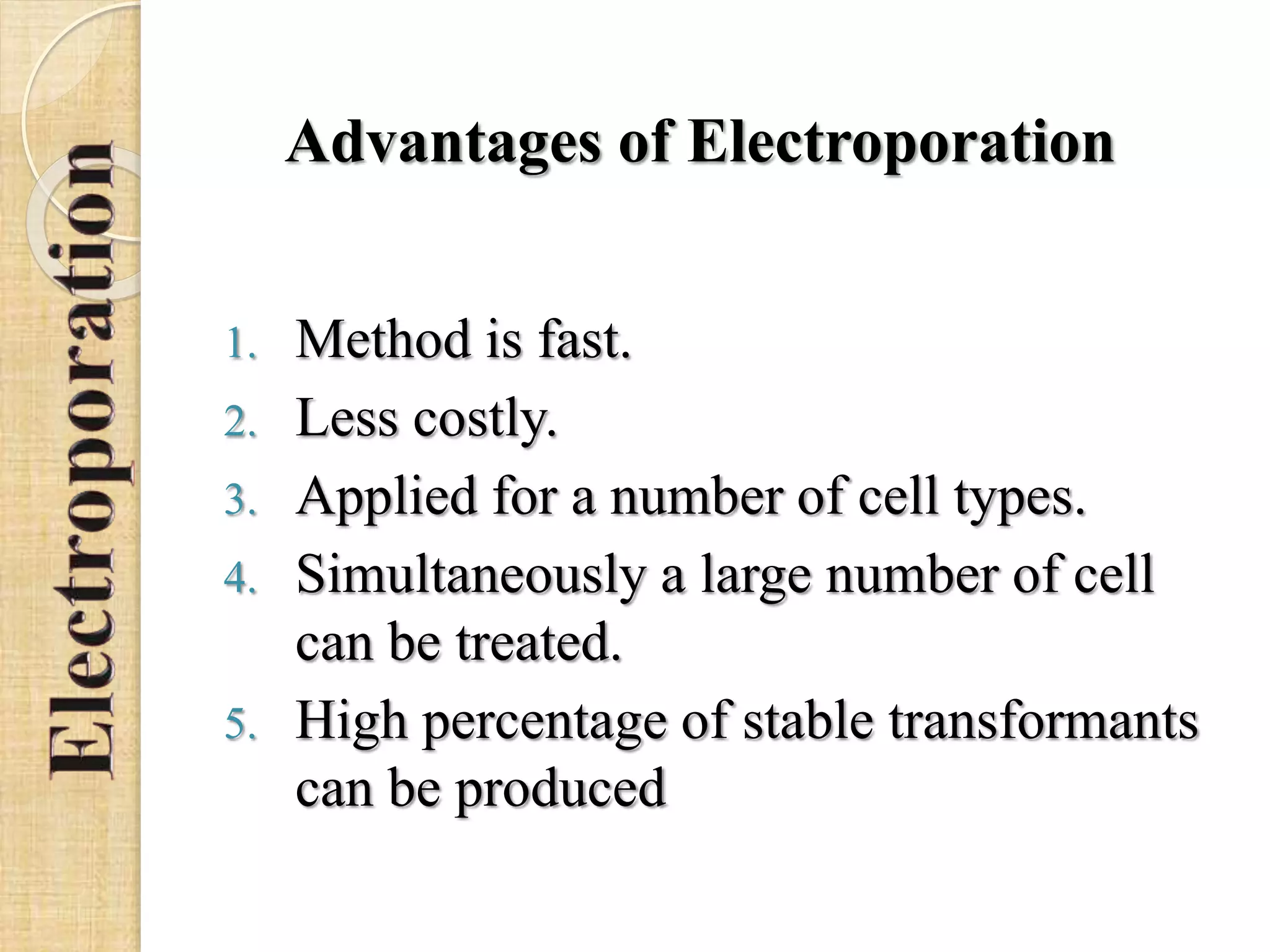 ARTIFICIAL VECTORLESS GENE TRANSFER METHODS | PPTX