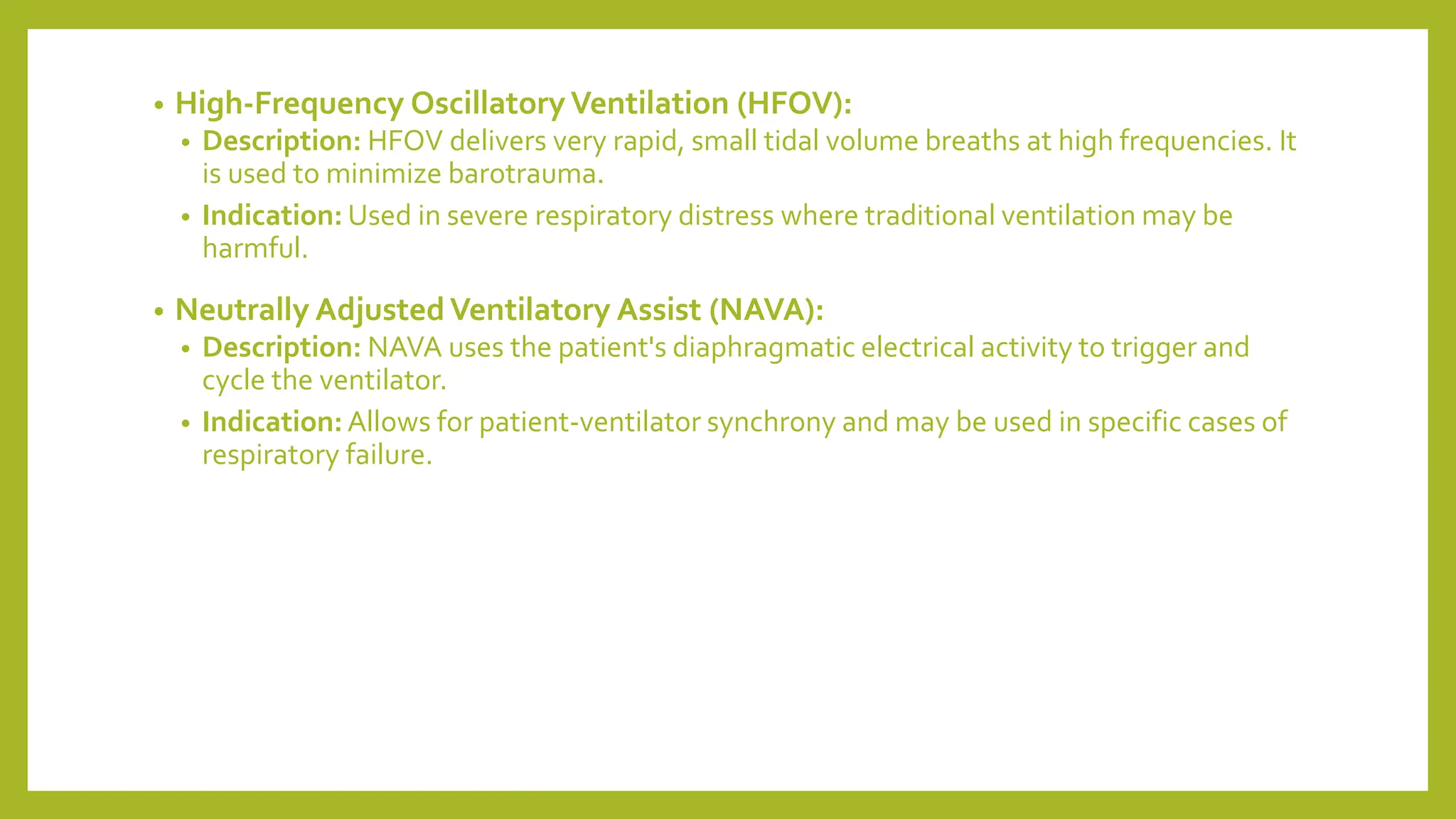 ARTIFICIAL VENTILATION- ventilator equip | PPTX