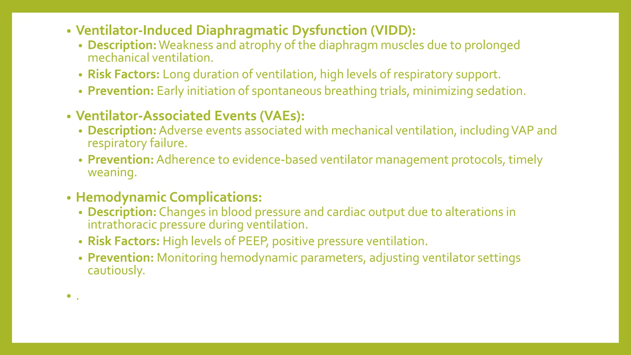 ARTIFICIAL VENTILATION- ventilator equip | PPTX