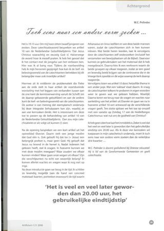 Artikel voor Artificium: Exemplarisch onderwijs en catechese | PDF