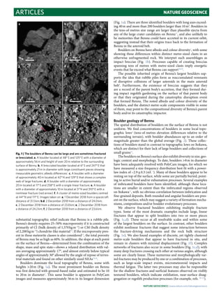 Craters, boulders and regolith of (101955) Bennu indicative of an old ...