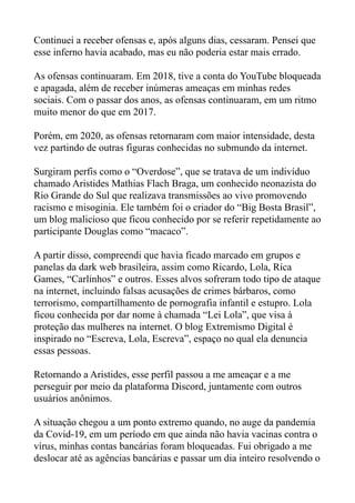 Artigo blog o extremismo digital Daniel Phillipe Gonçalves Menezes ...