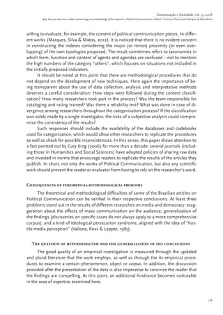 1989, the year that never ended: epistemology and methodology of the research in Political ...