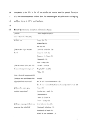 Artigo da reunião de grupo Maio-Pesticide screaning and health risk ...