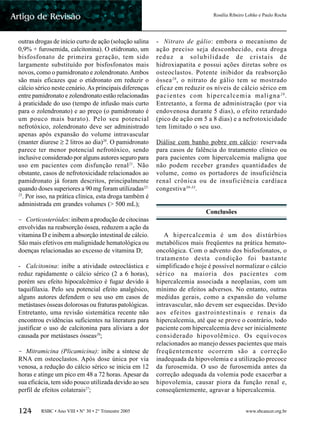 Hipercalcemia Associada a Neoplasias | PDF