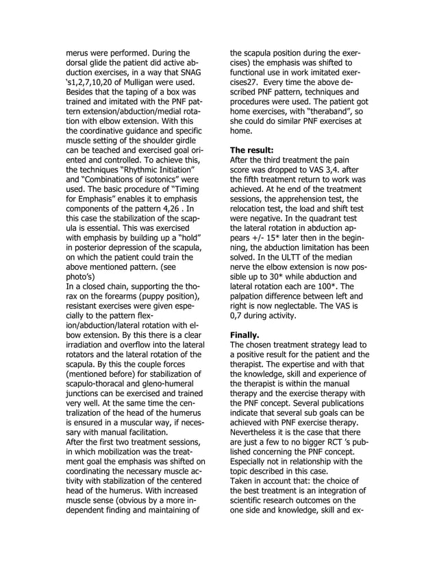 Exercise therapy with the PNF concept | PDF | Physical Therapy | Wellness