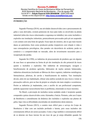 ESTUDO PROSPECTIVO DOS INCÊNDIOS E EXPLOSÕES EM UNIDADES INDUSTRIAIS DE ...