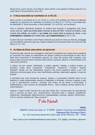 Significando o Natal do Senhor | PDF