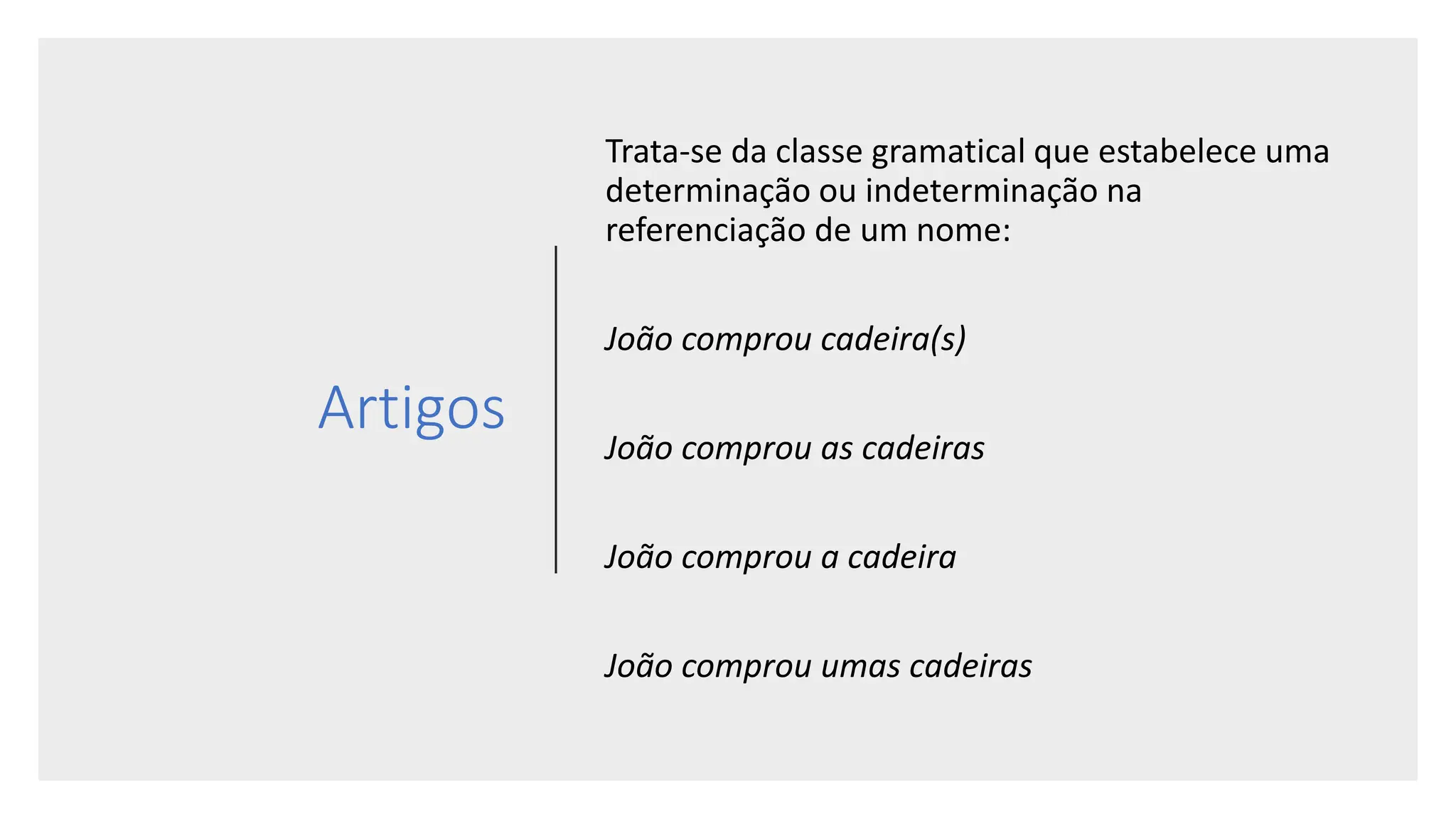 Artigos, numerais e adjetivos - gramática | PPT