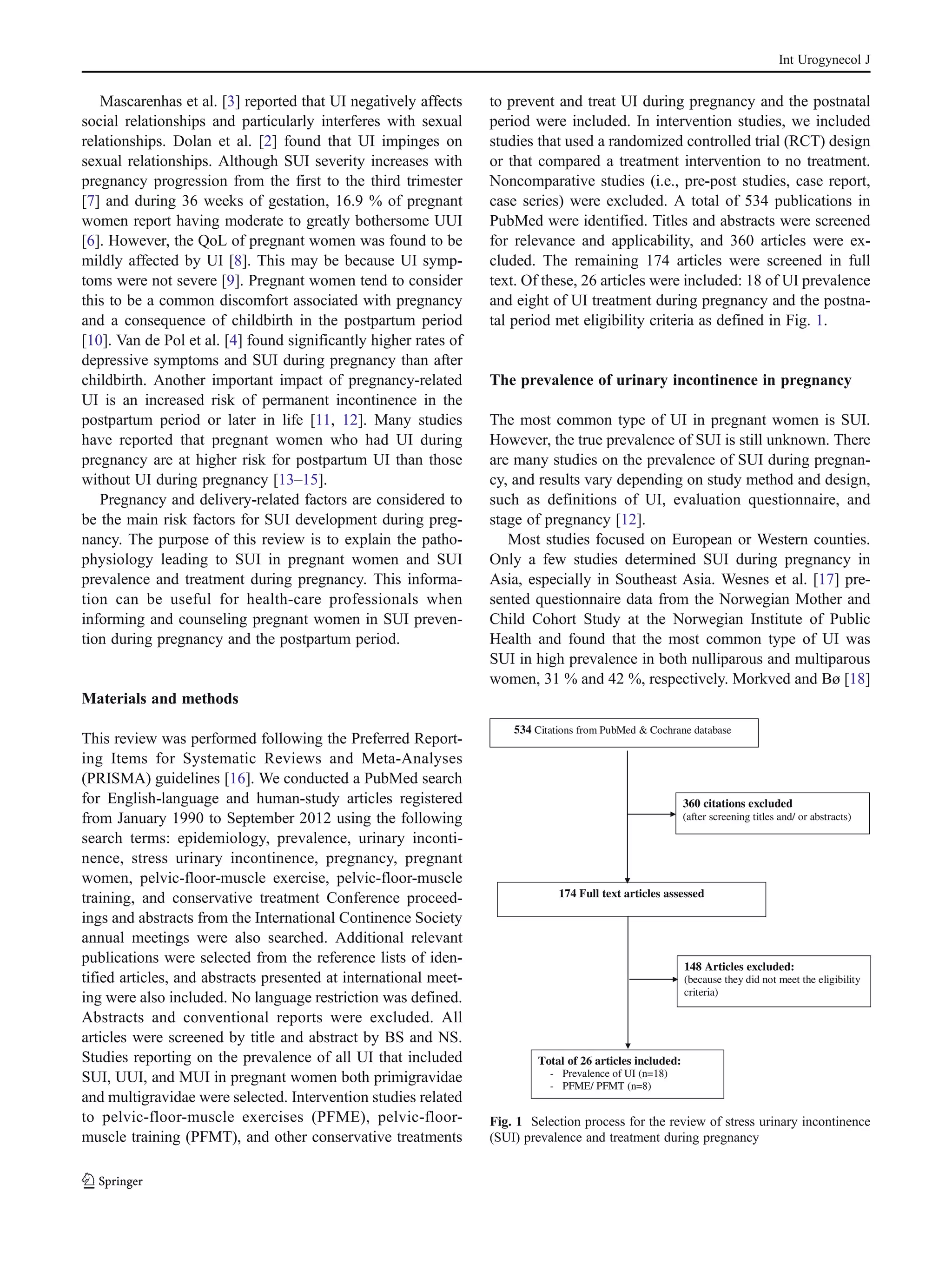 Artigo stress urinary incontinence in pregnant women | PDF