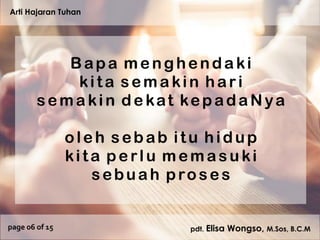 Arti hajaran tuhan | PPSX