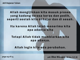 Arti hajaran tuhan | PPSX