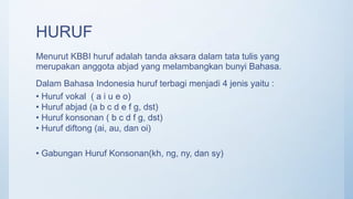 ARTI HURUF, KATA, KALIMAT & JENIS.pptx