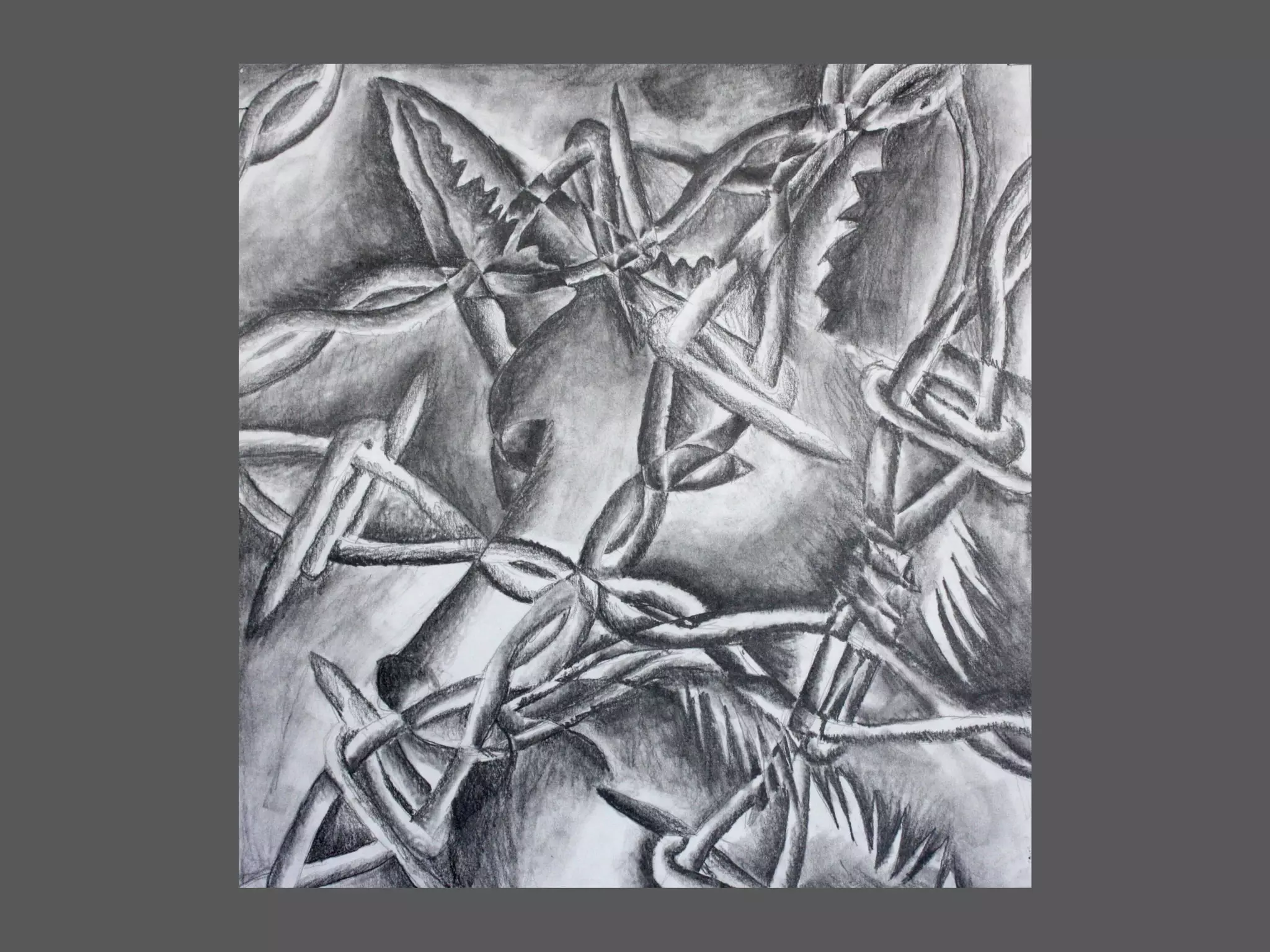 Art II shattered image drawing instructions | PPT