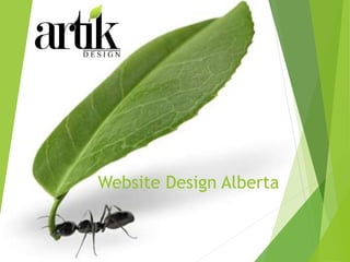 Artik design - Professional Website Design in Alberta | PPT