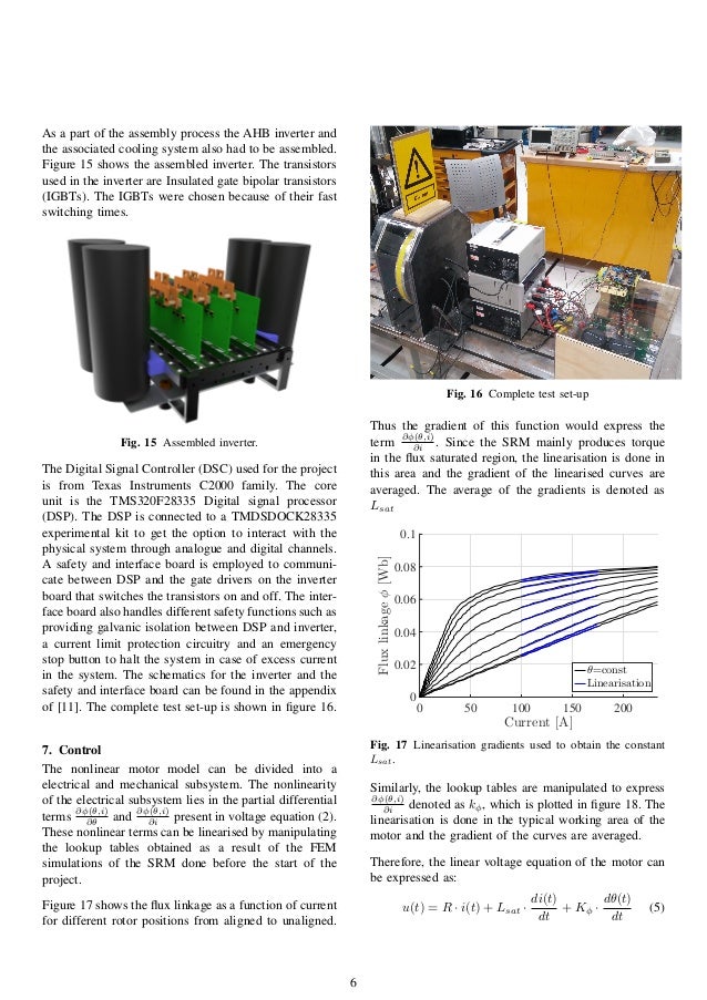 Sensorless Control Of Hub Mounted Switched Reluctance Machine