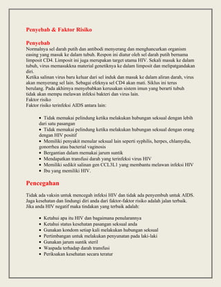 Artikel HIV AIDS | PDF