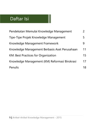 Artikel artikel knowledge management | PDF