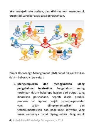 Artikel artikel knowledge management | PDF