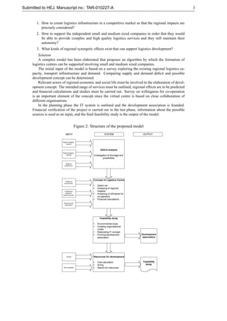 Artikel 1 multi-centre logistics systems for improving competitive ...