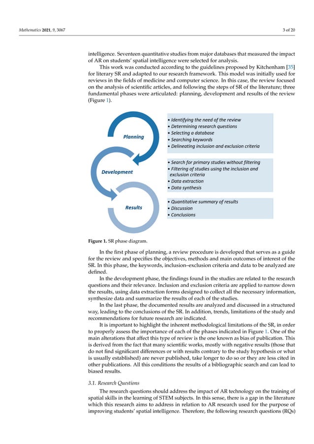 Systematic Review of the Development of Spatial Intelligence through ...
