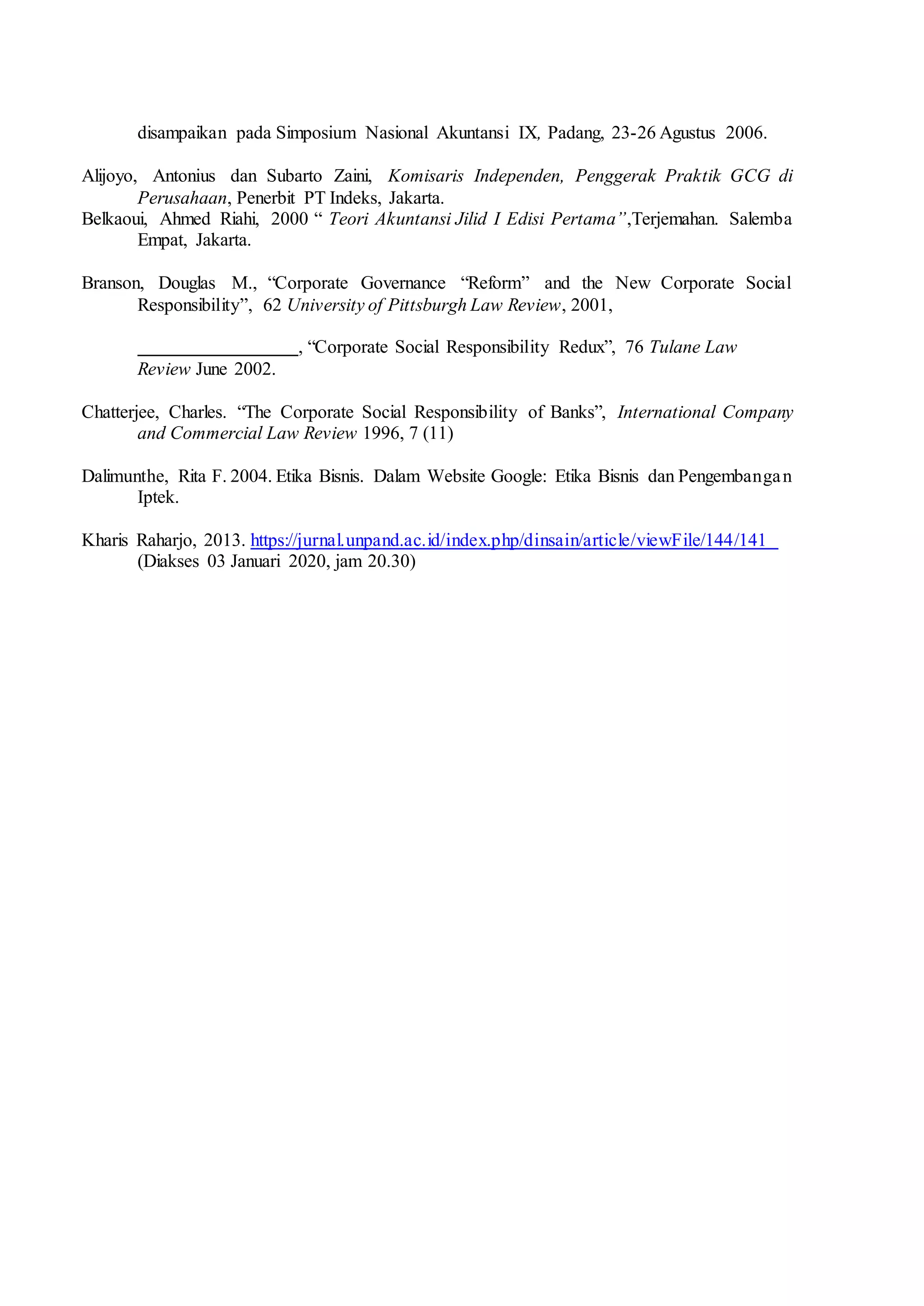 IMPLEMENTASI GOOD CORPORATE GOVERNANCE | PDF