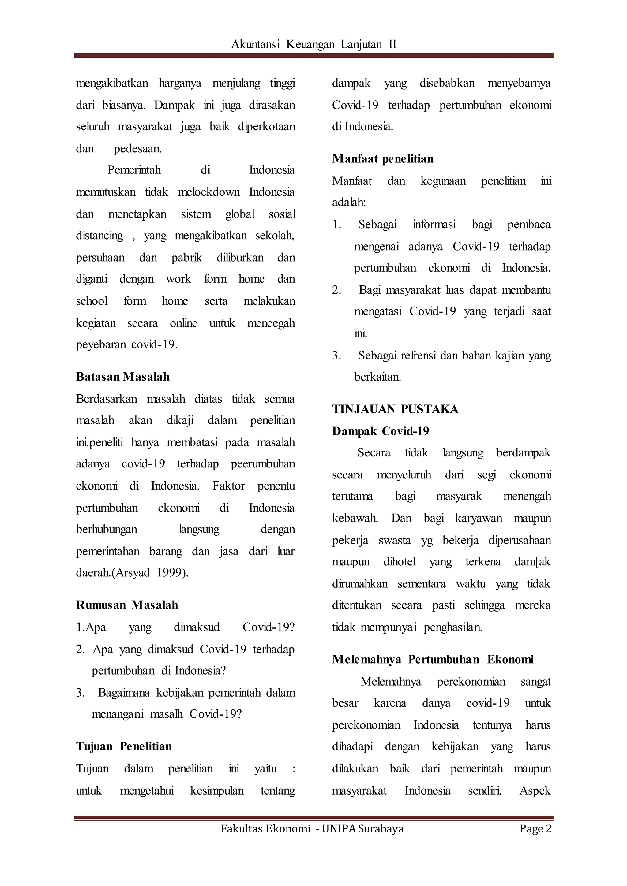 Artikel akl ii | PDF