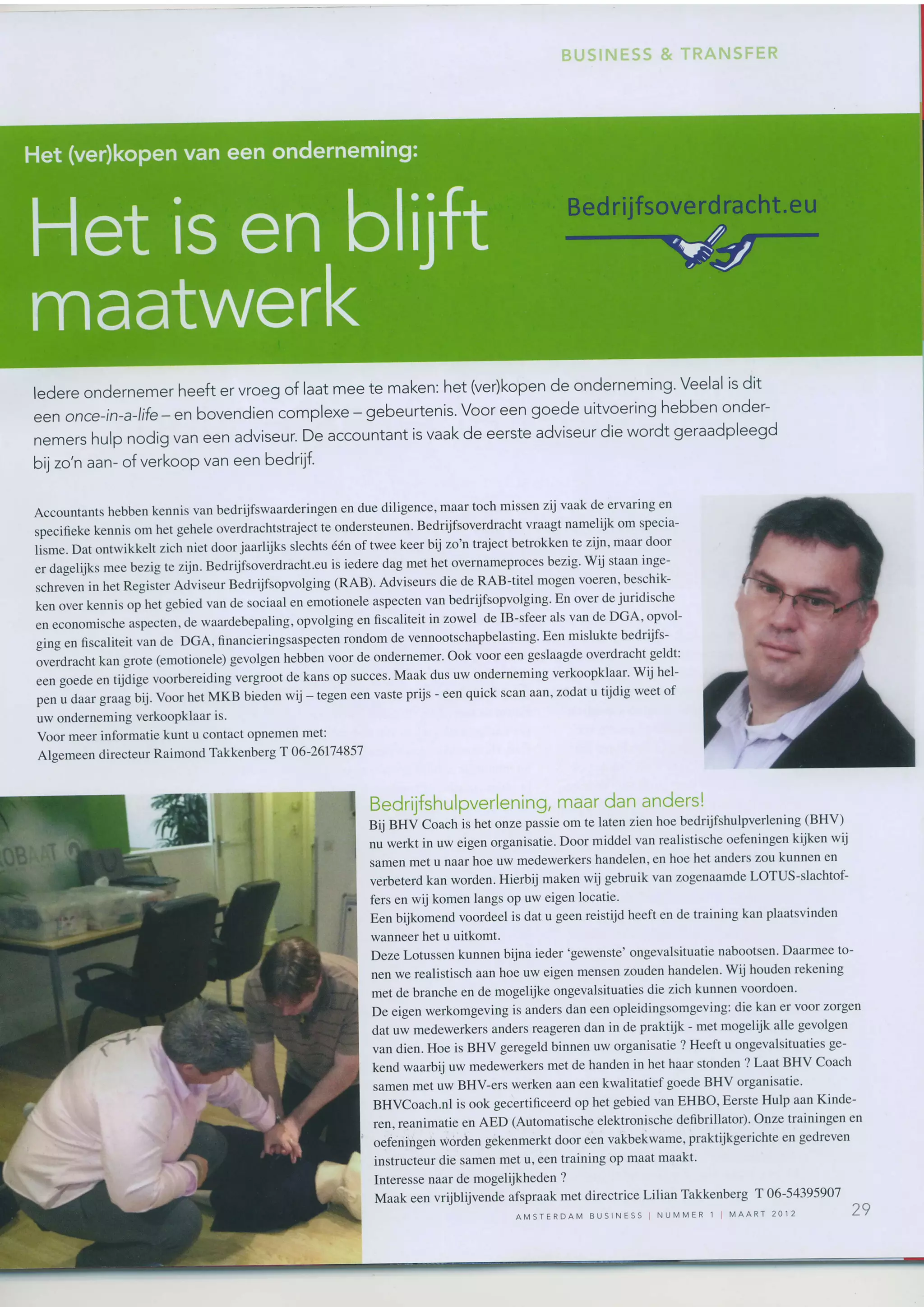 Artikel : Het (ver)kopen van een onderneming, het is en blijft maatwerk | PDF | Business ...