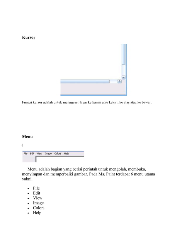 Artikel aplikasi microsoft paint | DOCX