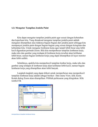 Artikel aplikasi microsoft paint | DOCX