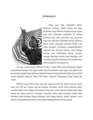 Artikel bela negara | PDF