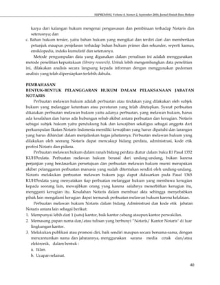 artikel BENTUK PELANGGARAN HUKUM DALAM PELAKSAAN JABATAN NOTARIS.pdf