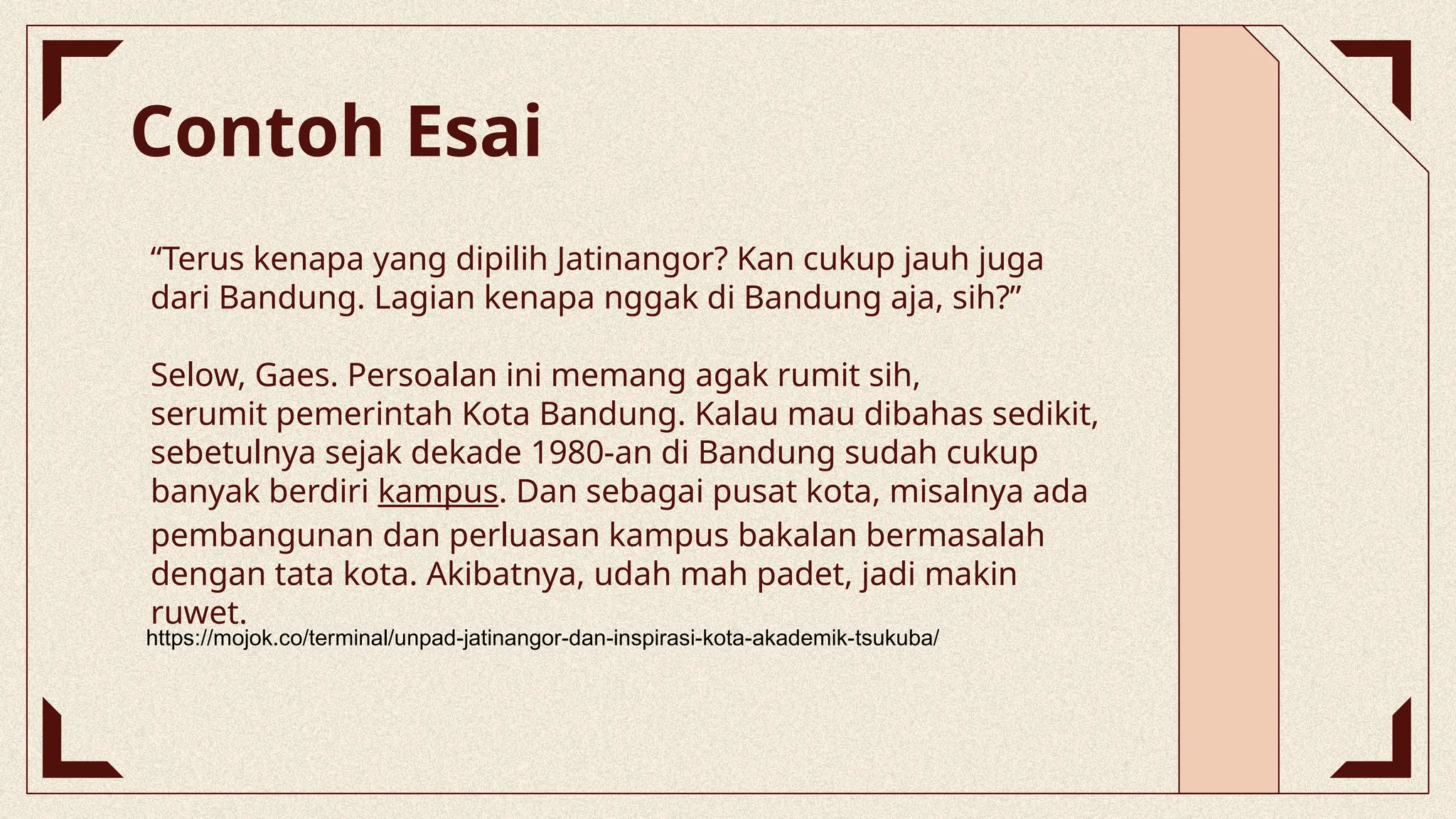 Cara Menulis Esai atau Artikel dengan Benar | PPTX