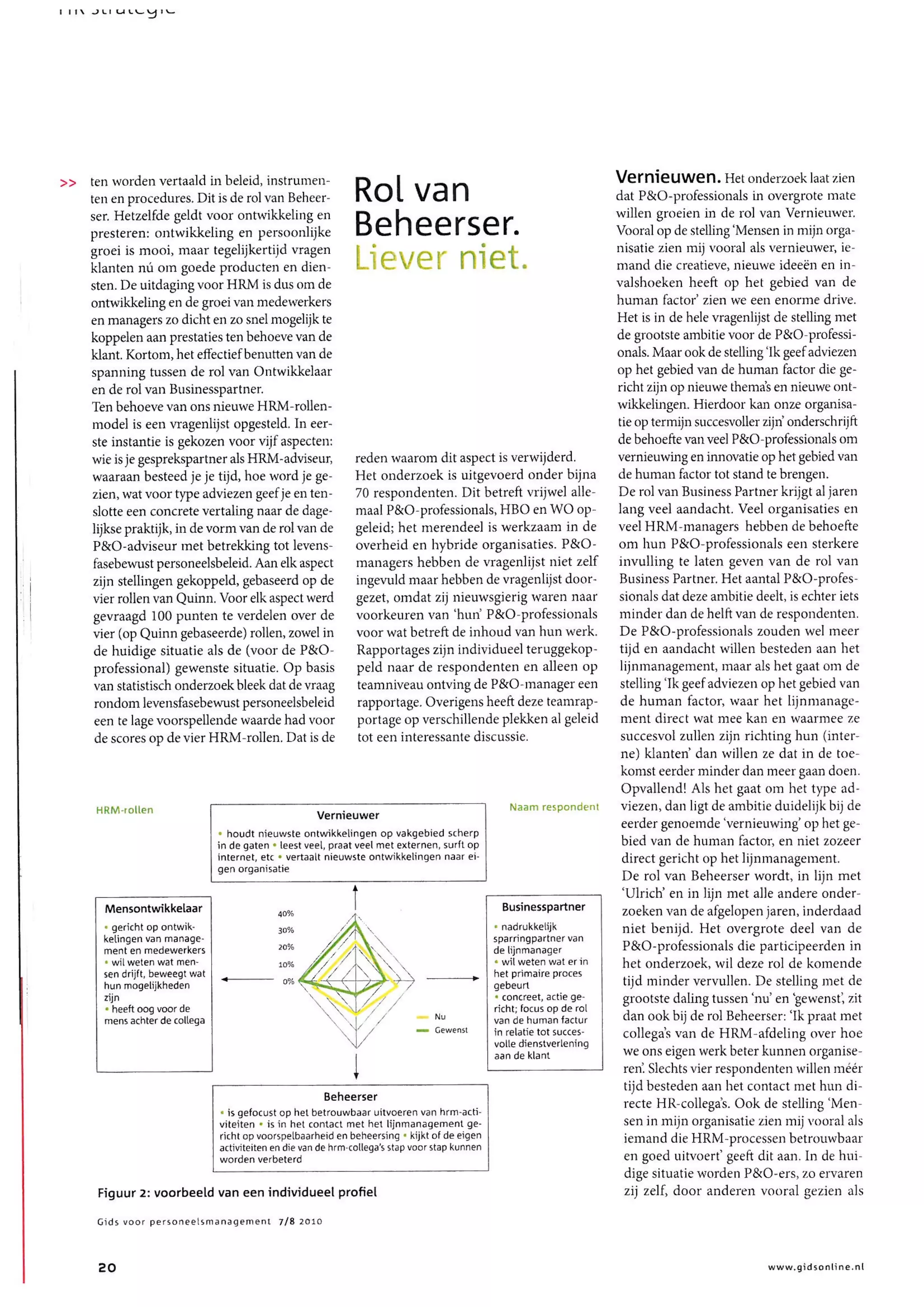 Artikel Gids Voor Personeelsmanagement Over Nieuwe Hrm Rollen Linked In ...