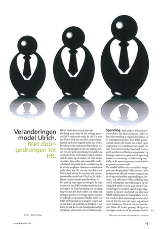 Artikel Gids Voor Personeelsmanagement Over Nieuwe Hrm Rollen Linked In ...