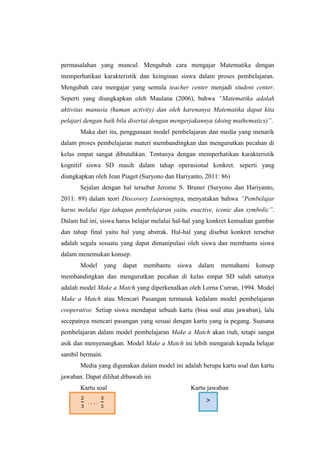 MEMBANDINGKAN DAN MENGURUTKAN PECAHAN DENGAN MENGGUNAKAN MODEL MAKE A ...